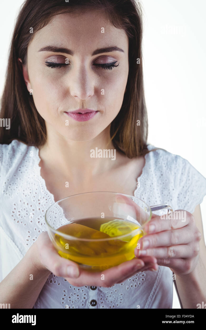 Woman herbal tea hi-res stock photography and images - Alamy