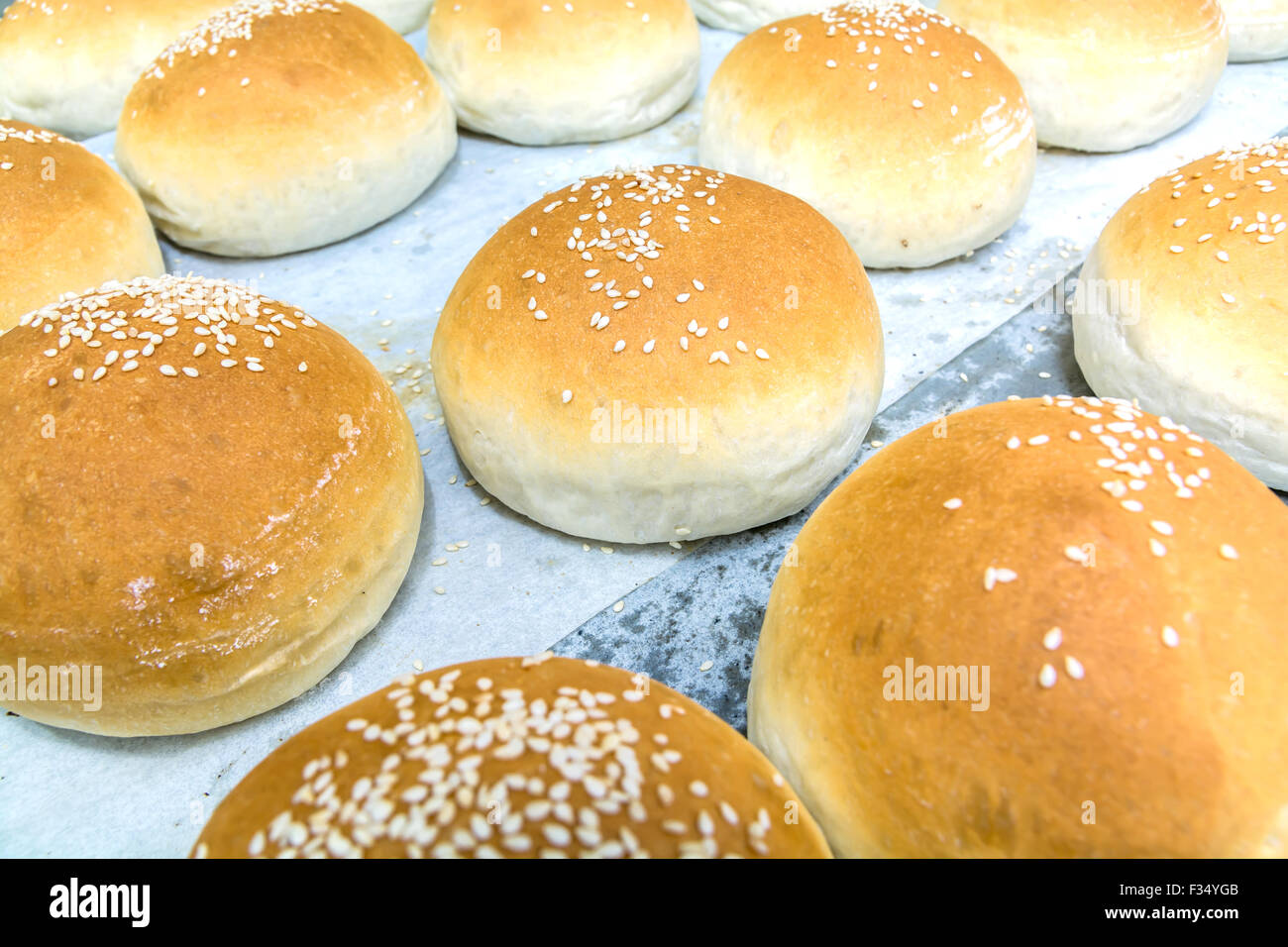 Sesame on bread hi-res stock photography and images - Alamy