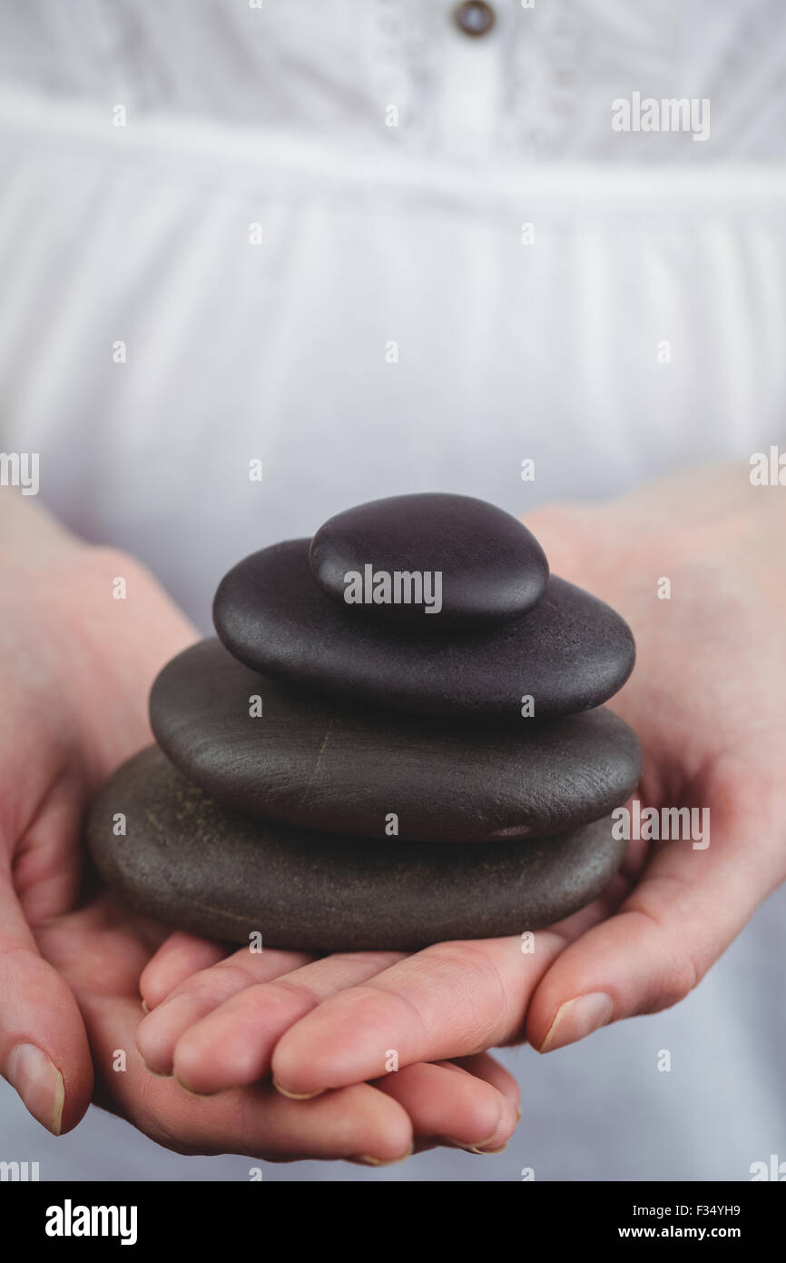 Beautiful black stones hi-res stock photography and images - Alamy