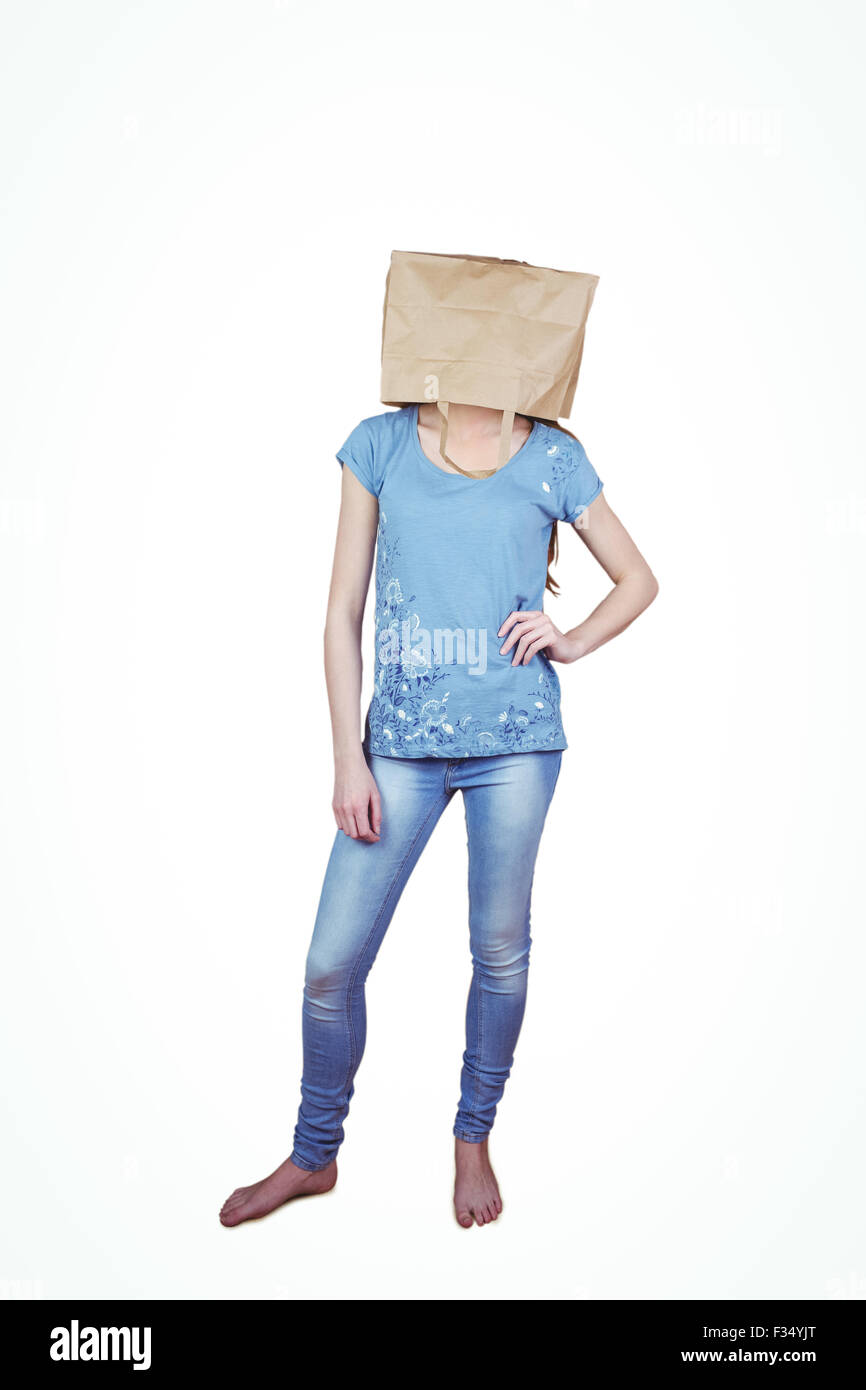 Bag face head hi-res stock photography and images - Alamy