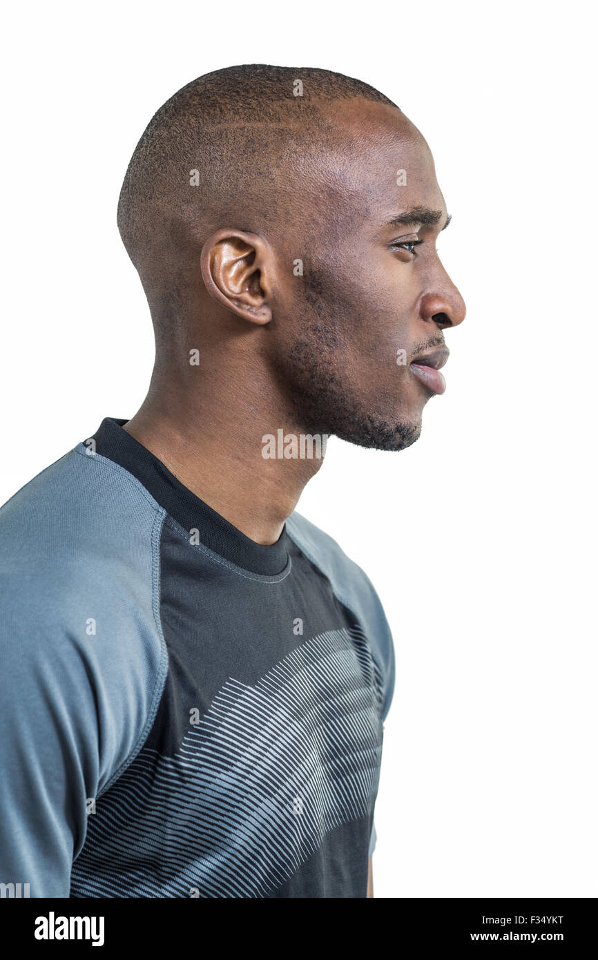 Athlete profile hi-res stock photography and images - Alamy