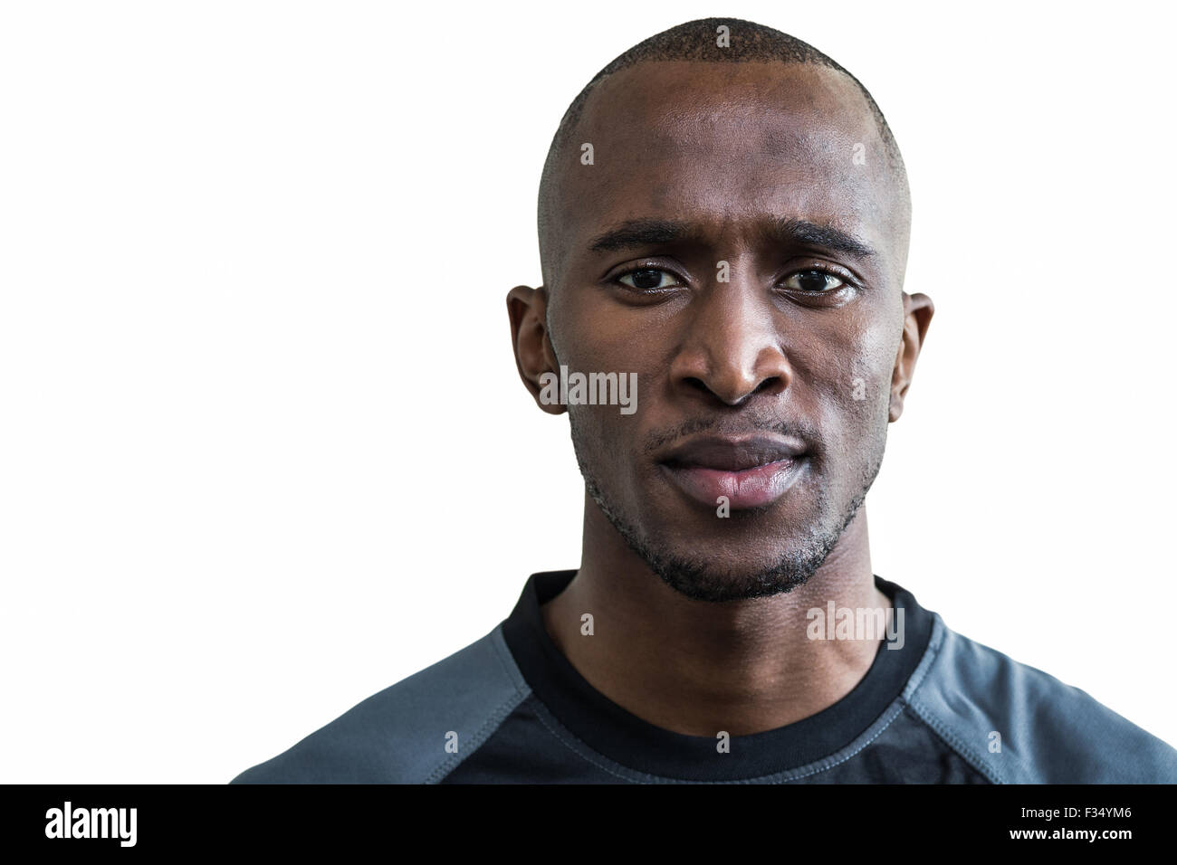 Portrait of rugby player Stock Photo - Alamy