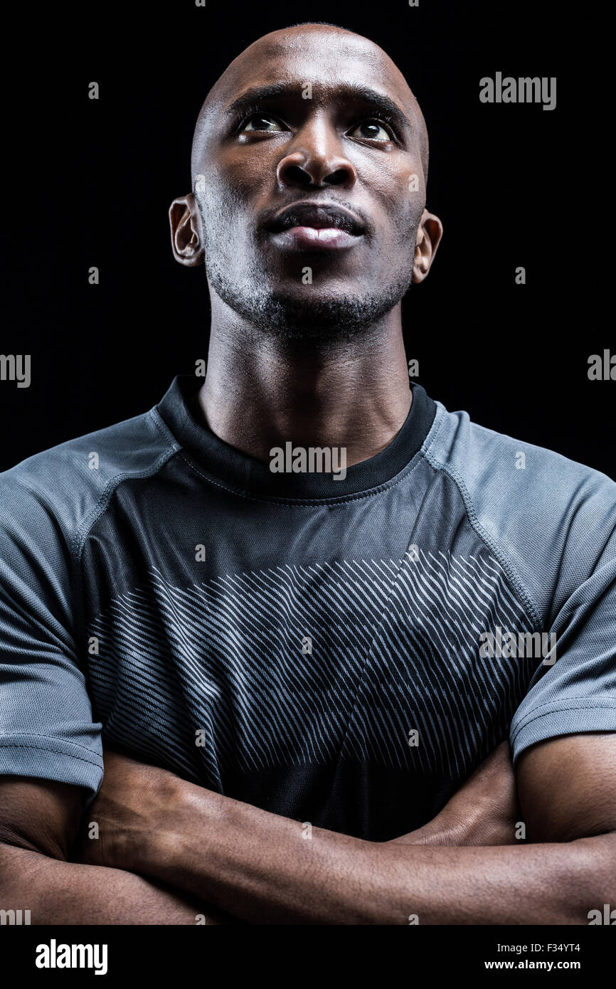 Muscular rugby player arms hi-res stock photography and images - Alamy