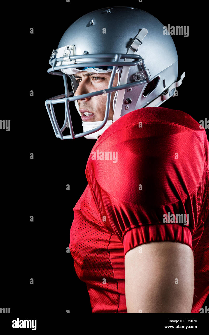 American football helmet side view hi-res stock photography and images ...