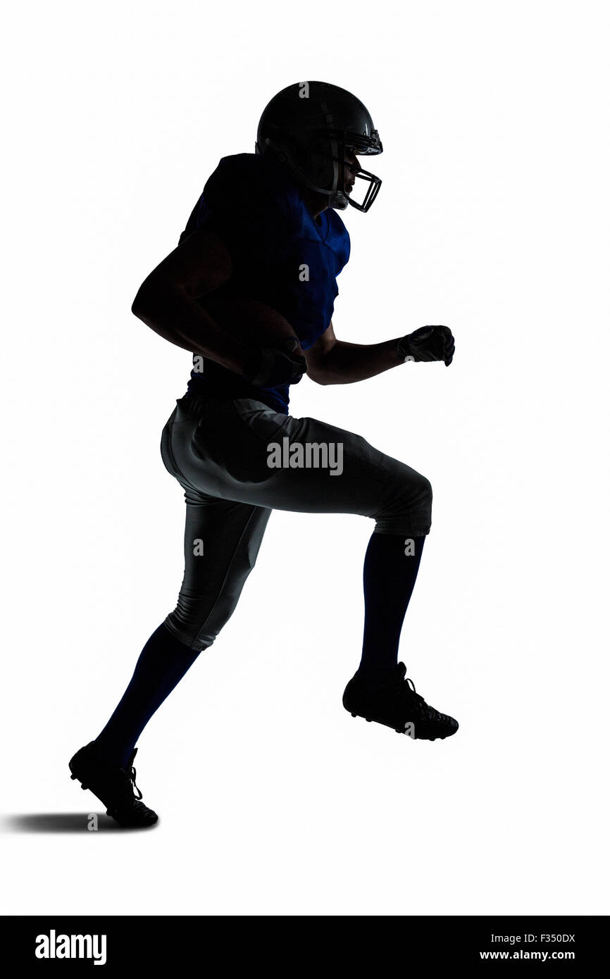 Man running silhouette Cut Out Stock Images & Pictures - Alamy