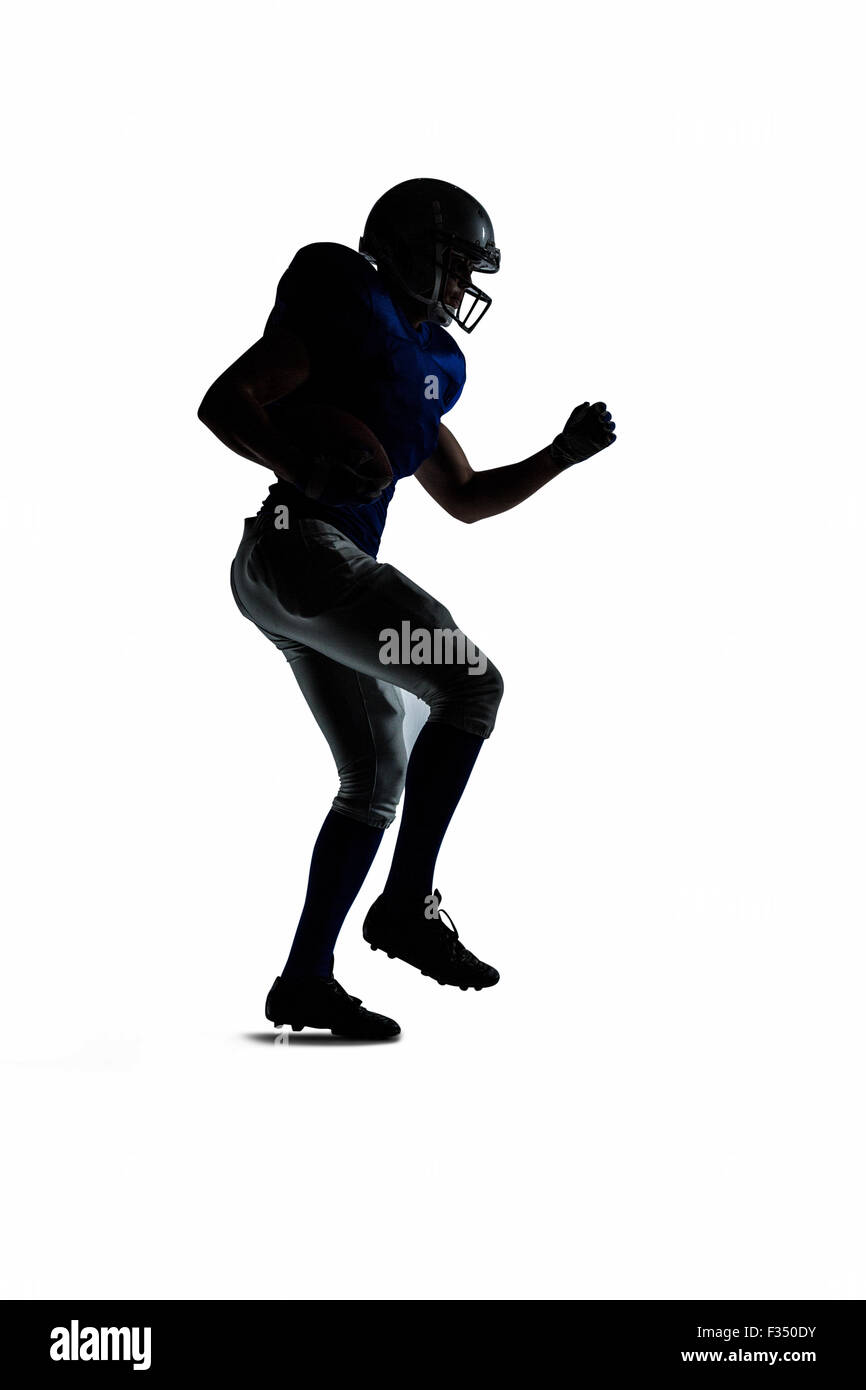 Man running silhouette Cut Out Stock Images & Pictures - Alamy