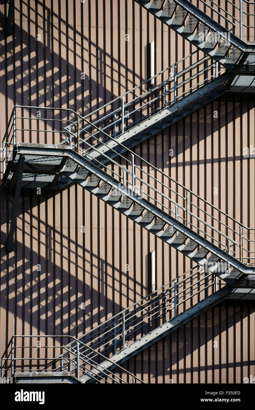 Stair cast shadow Stock Photo - Alamy