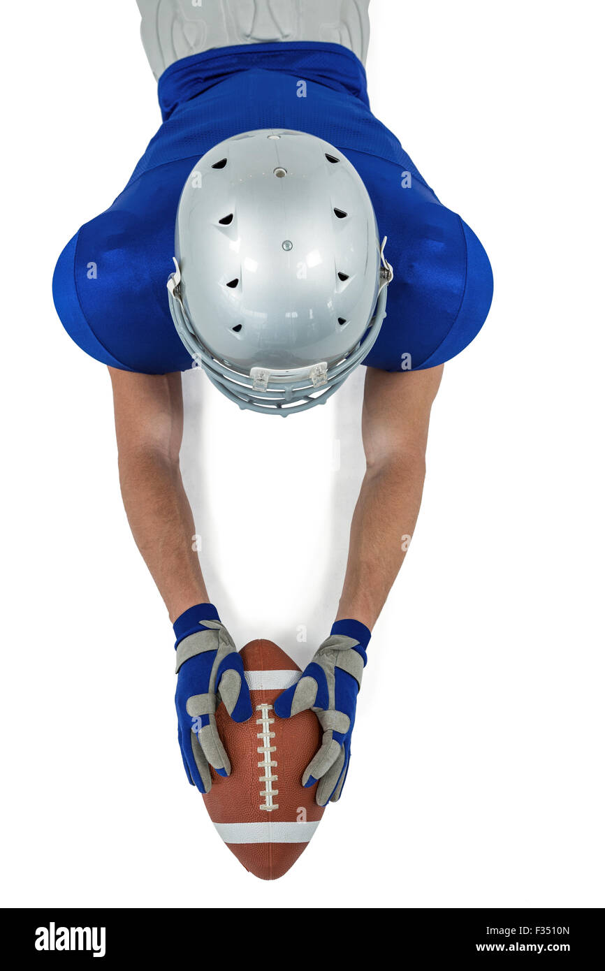 Front view football player hi-res stock photography and images - Alamy