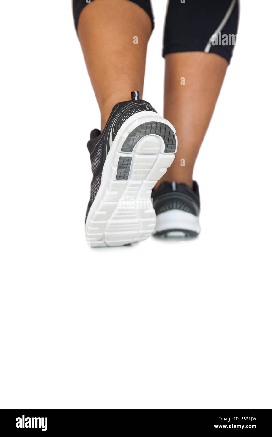 A Model taking a step Stock Photo - Alamy