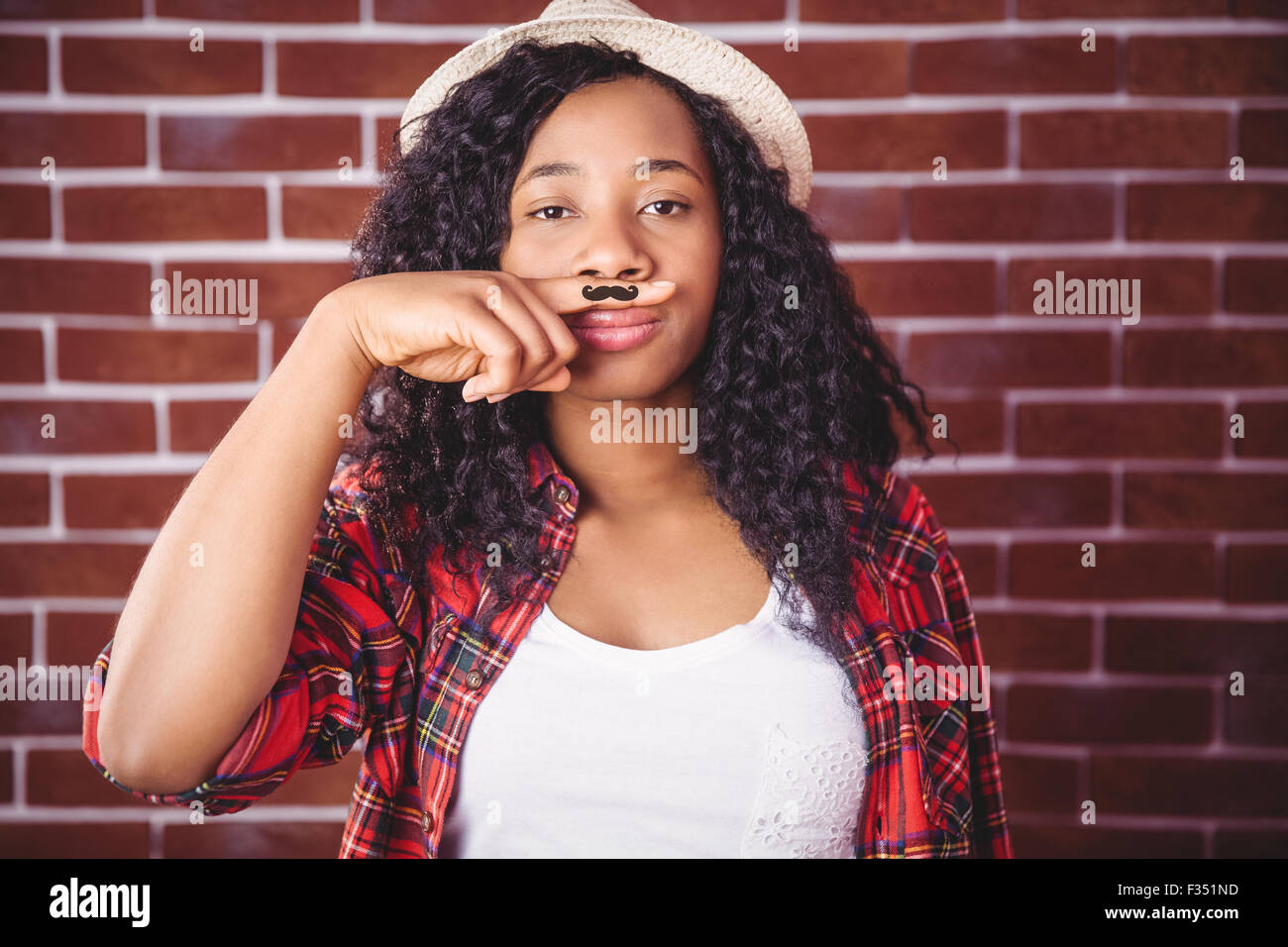 Mustache finger hi-res stock photography and images - Alamy