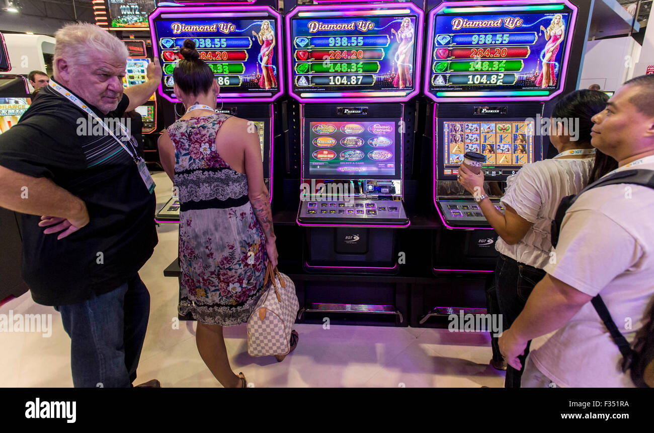 Las Vegas, Nevada, USA. 29th Sep, 2015. Global Gaming Expo 2015 ...