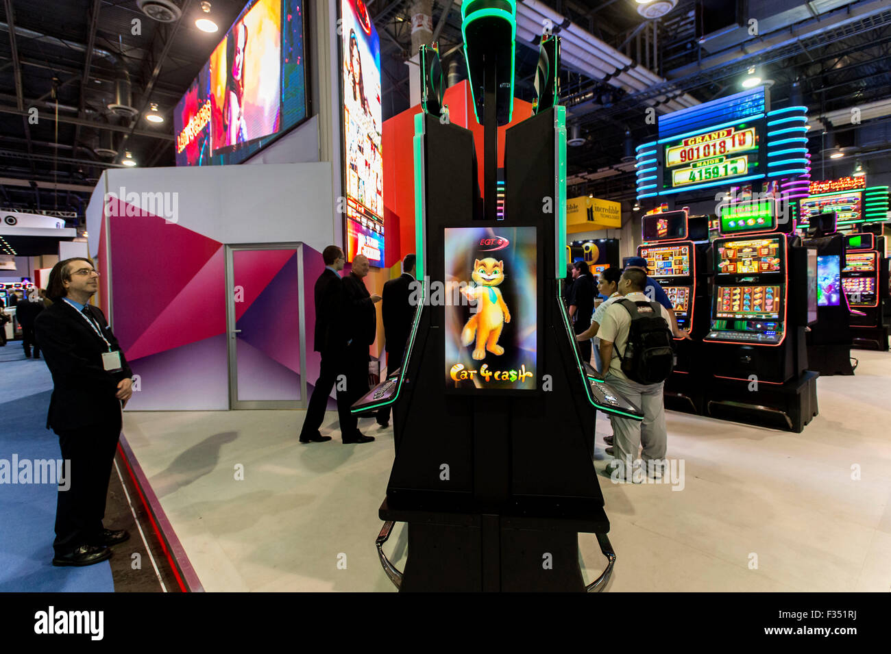 Las Vegas, Nevada, USA. 29th Sep, 2015. Global Gaming Expo 2015 ...