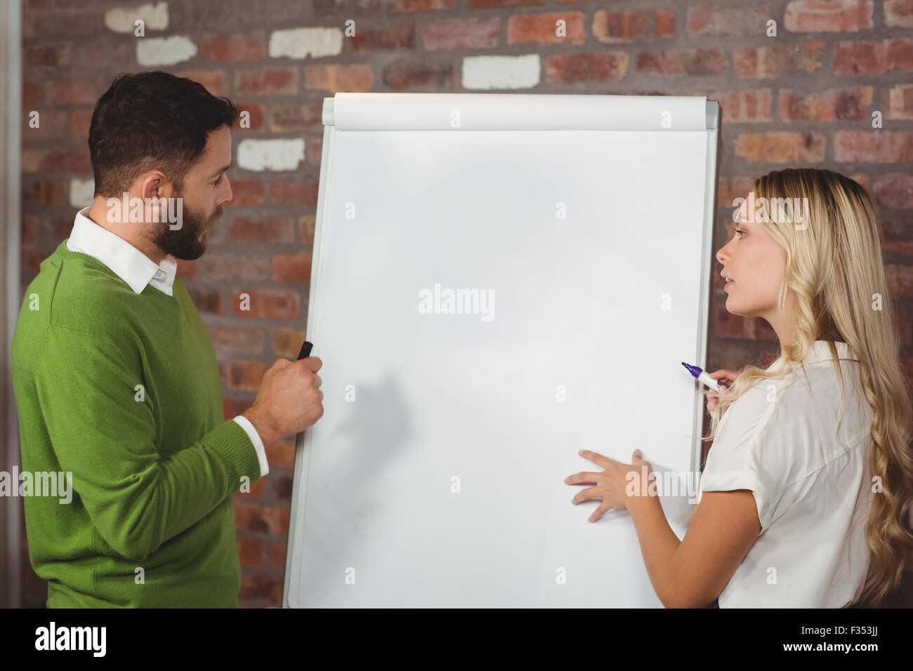 Business people preparing presentation Stock Photo - Alamy