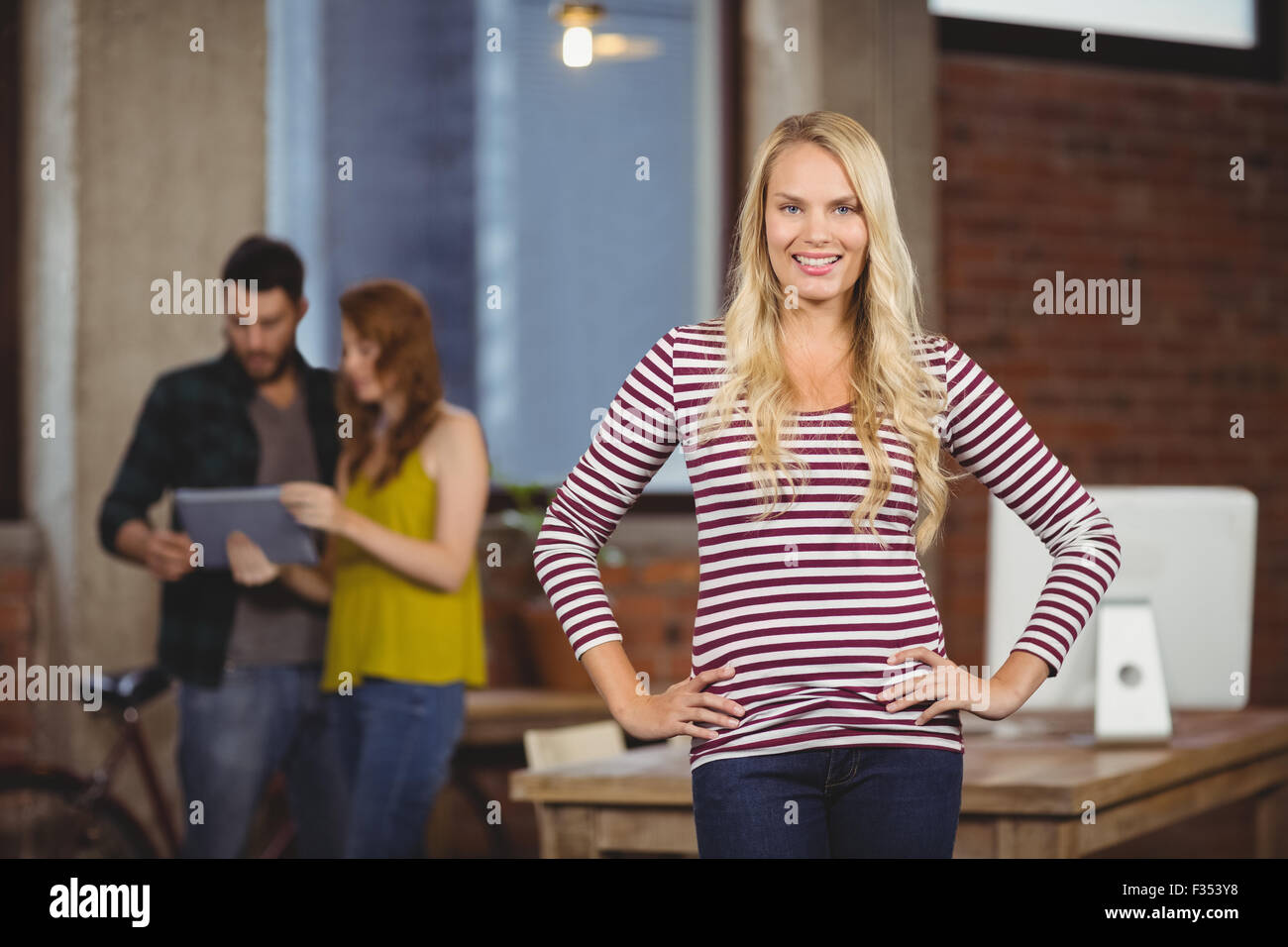 Woman hands on hip hi-res stock photography and images - Alamy