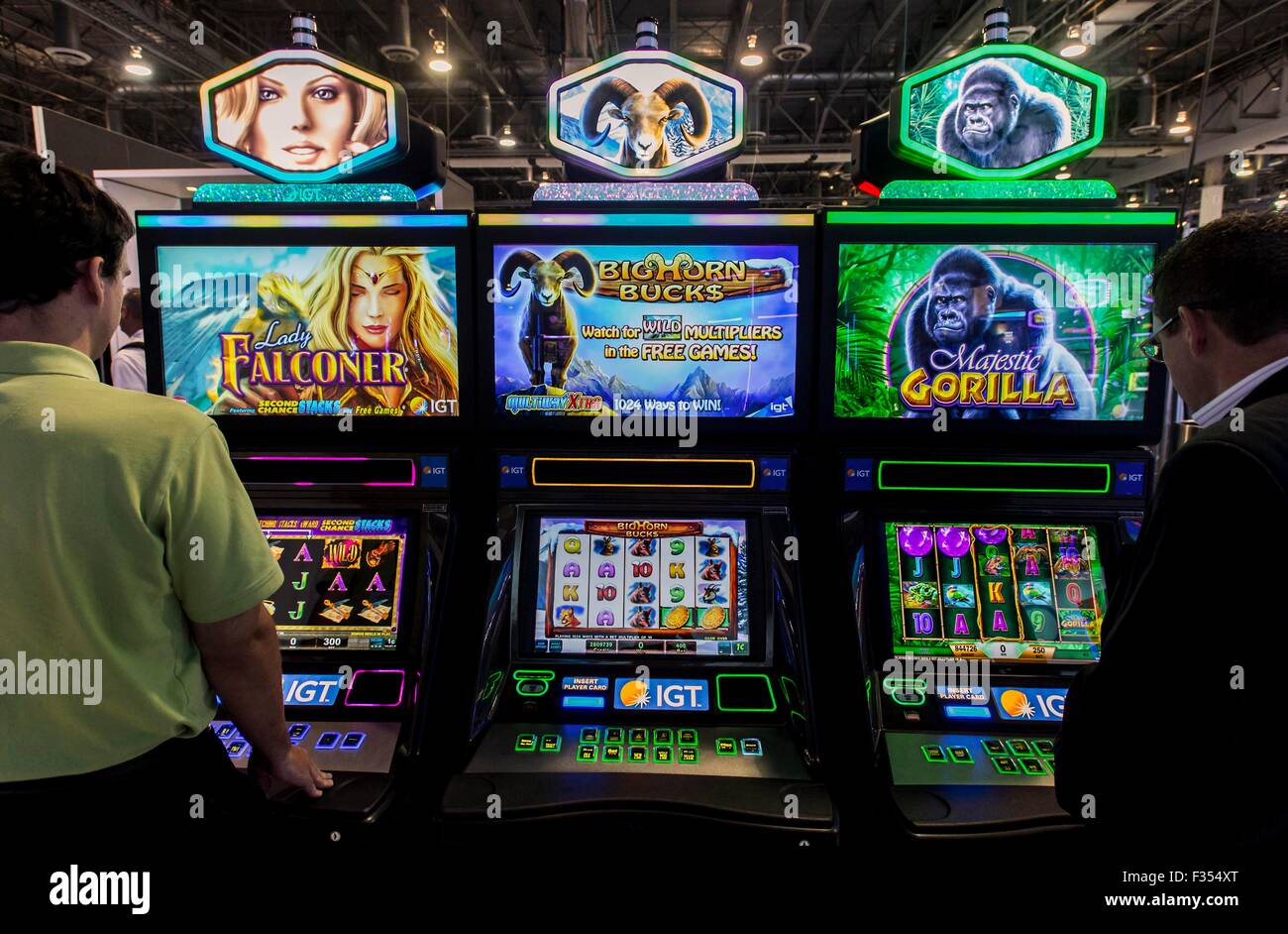 Las Vegas, Nevada, USA. 29th Sep, 2015. Global Gaming Expo 2015 ...