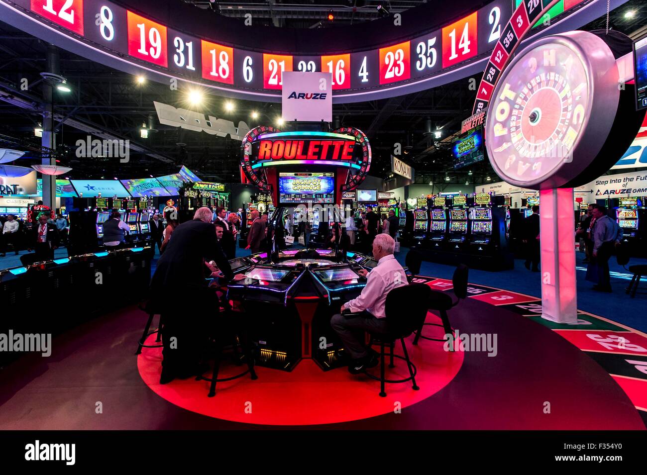 Las Vegas, Nevada, USA. 29th Sep, 2015. Global Gaming Expo 2015 ...