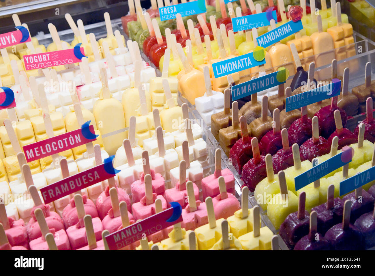 Ice cream selection hi-res stock photography and images - Alamy