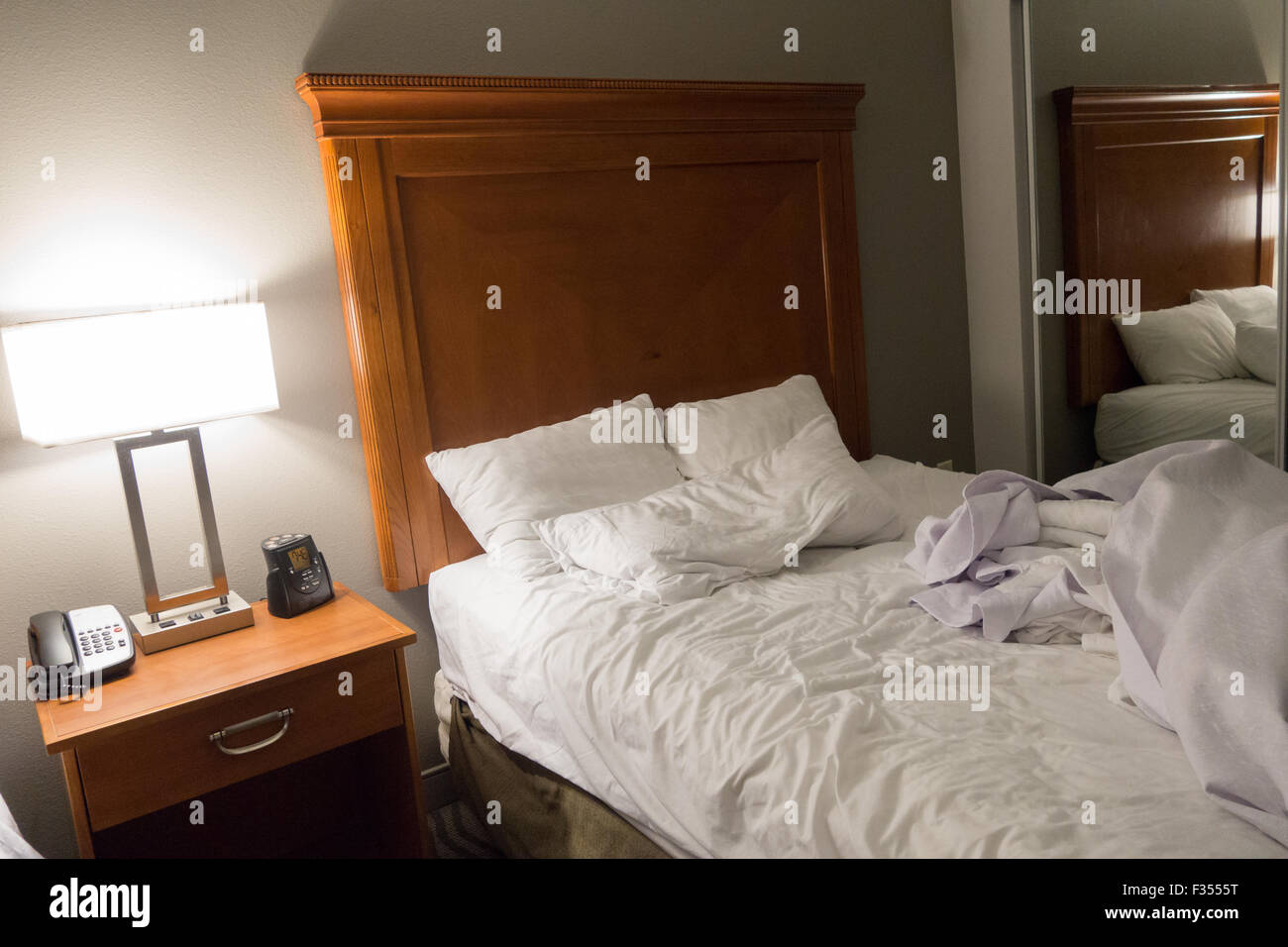 Messy Room Bed High Resolution Stock Photography and Images - Alamy