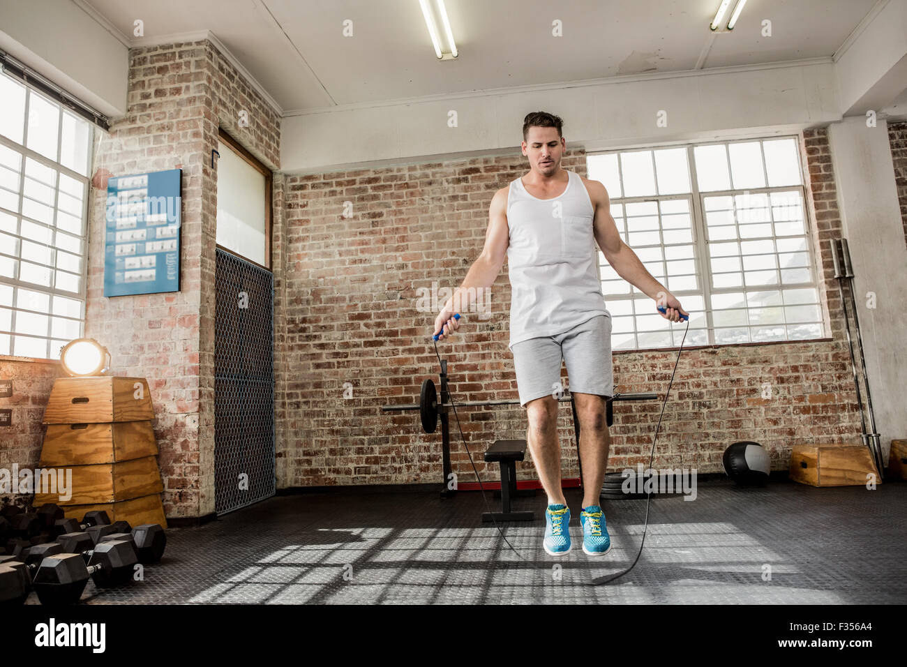 Skipping class hi-res stock photography and images - Alamy