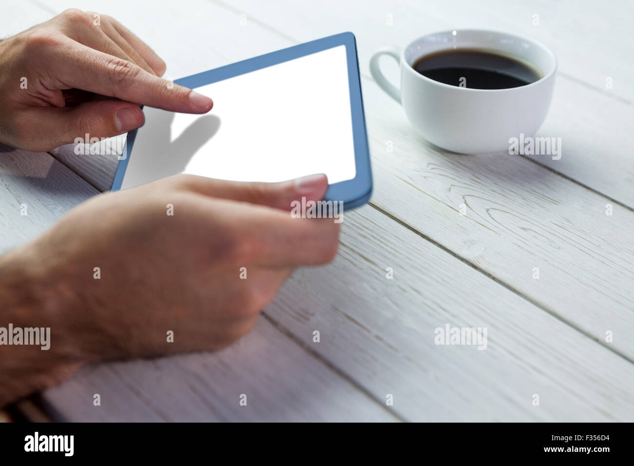 Person holding tablet hi-res stock photography and images - Alamy