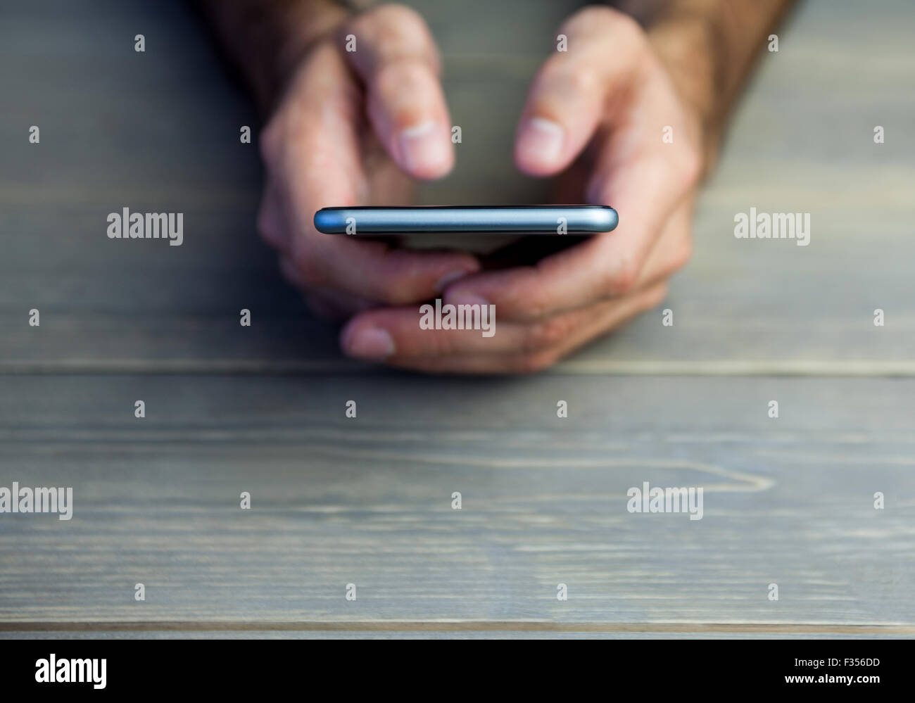 Person using mobile phone Stock Photo - Alamy