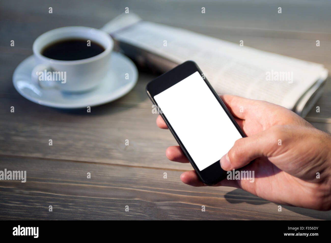 Close up of person using smartphone Stock Photo - Alamy