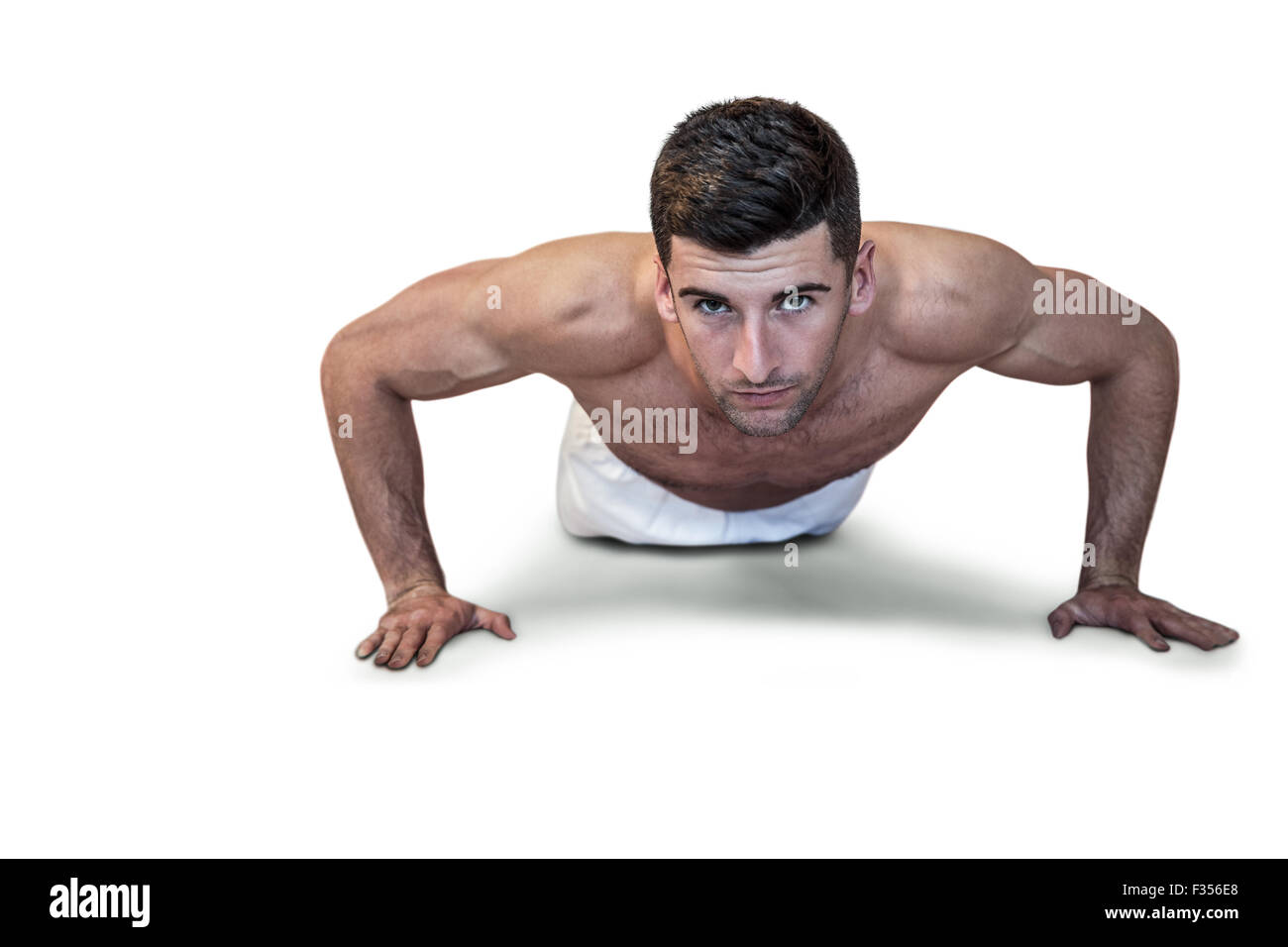 Man doing push up Stock Photo - Alamy