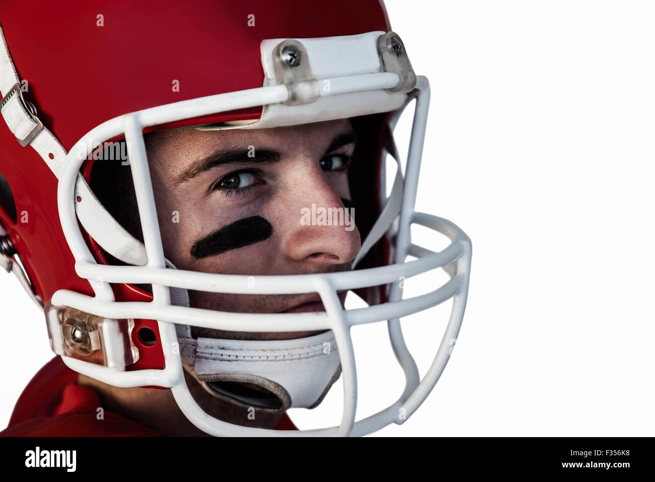 Close up of rugby player Stock Photo - Alamy