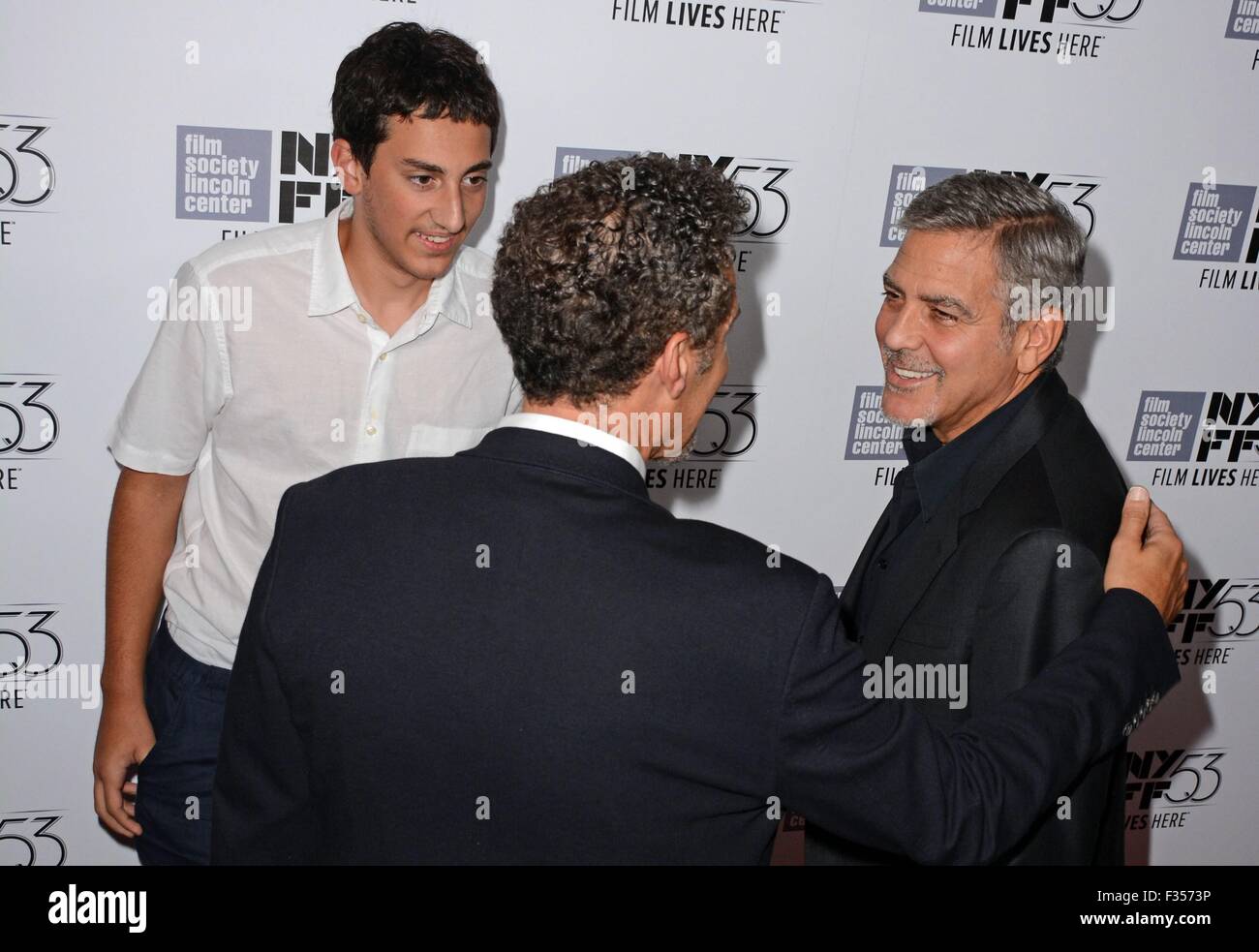 New York, NY, USA. 29th Sep, 2015. Diego Turturro, John Turturro ...