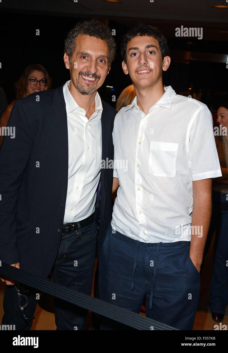 New York, NY, USA. 29th Sep, 2015. John Turturro, son Diego Turturro at ...