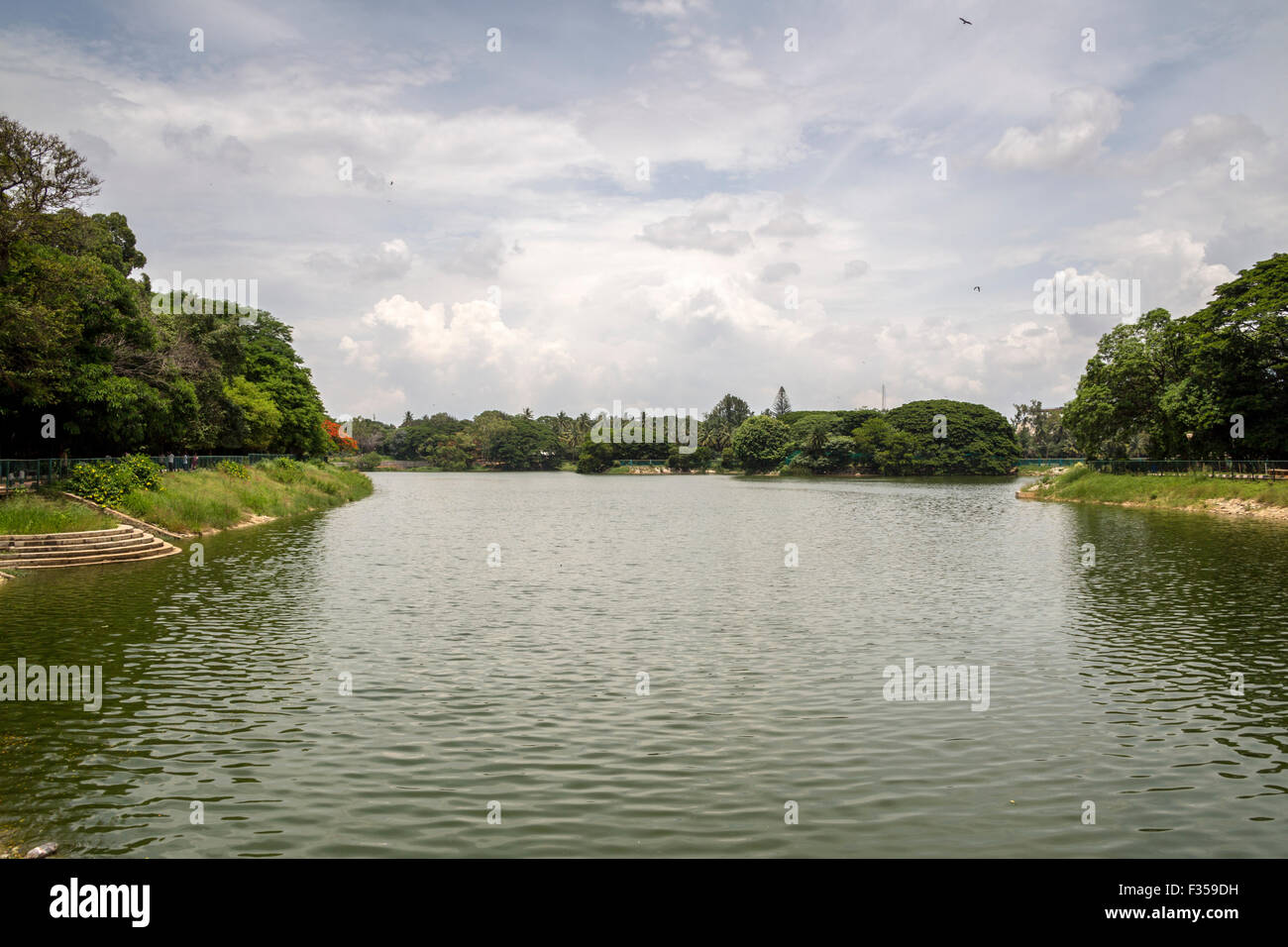 Lalbagh Lake, Lalbagh Botanical Garden, Bengaluru, Karnataka, India ...