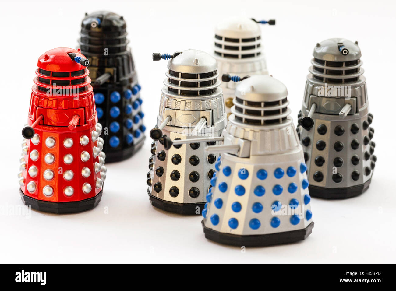 Dalek Daleks Dr Who Cut Out Stock Images & Pictures - Alamy