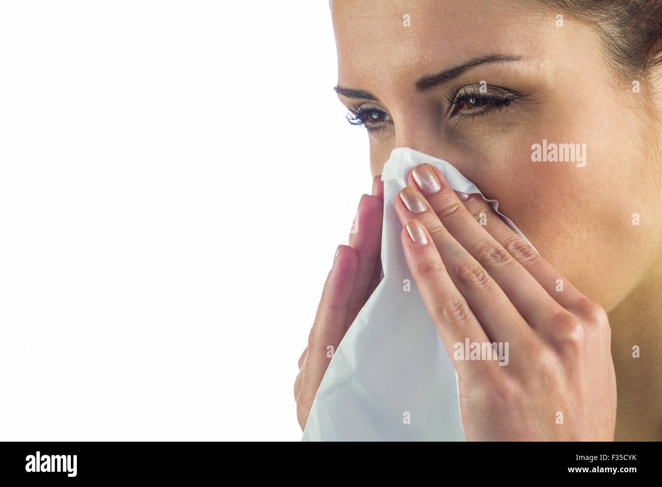 Woman tissue hi-res stock photography and images - Alamy