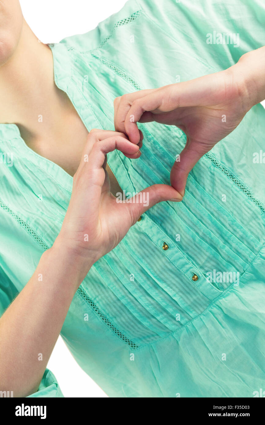 Fingers making heart hi-res stock photography and images - Alamy