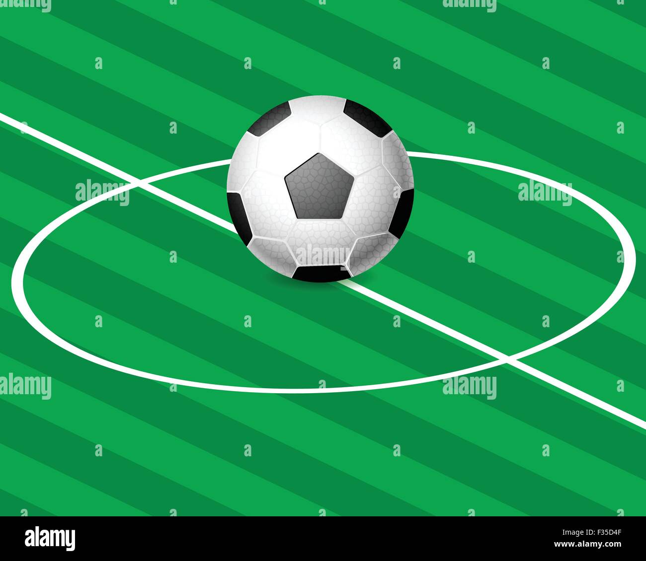 Penalty football field Stock Vector Images - Alamy