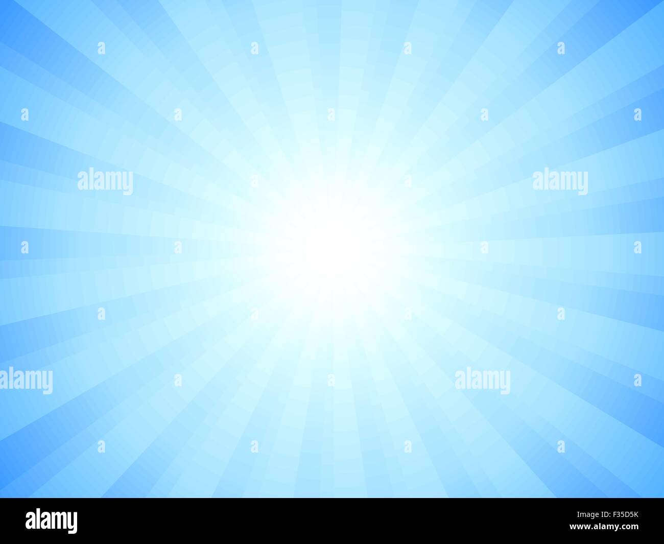 Blue sky and sun. Vector illustration Stock Vector Image & Art - Alamy