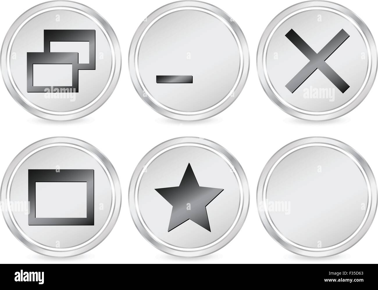 Circle shape computer hi-res stock photography and images - Alamy