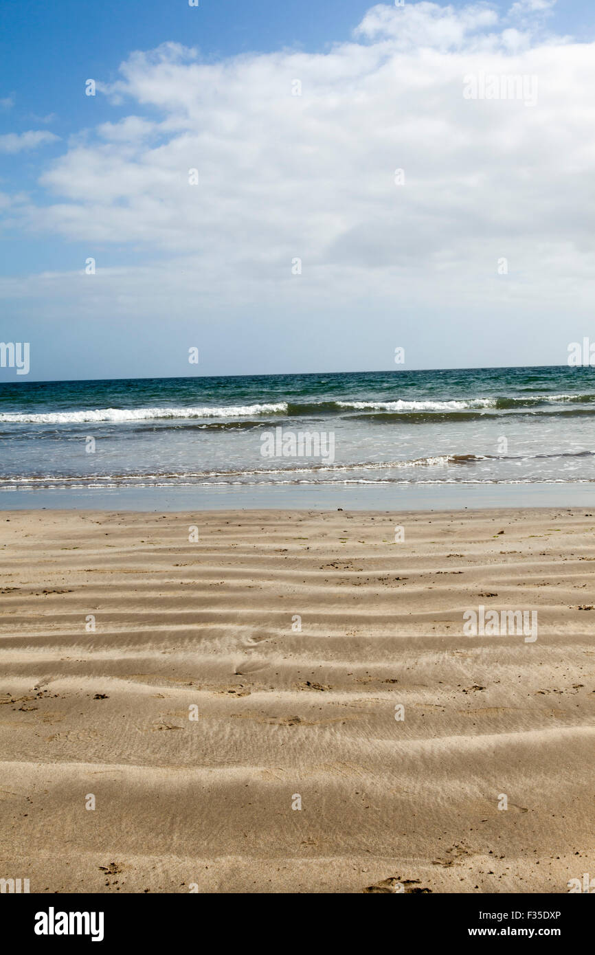 Ripples on a sandy beach Stock Photo - Alamy