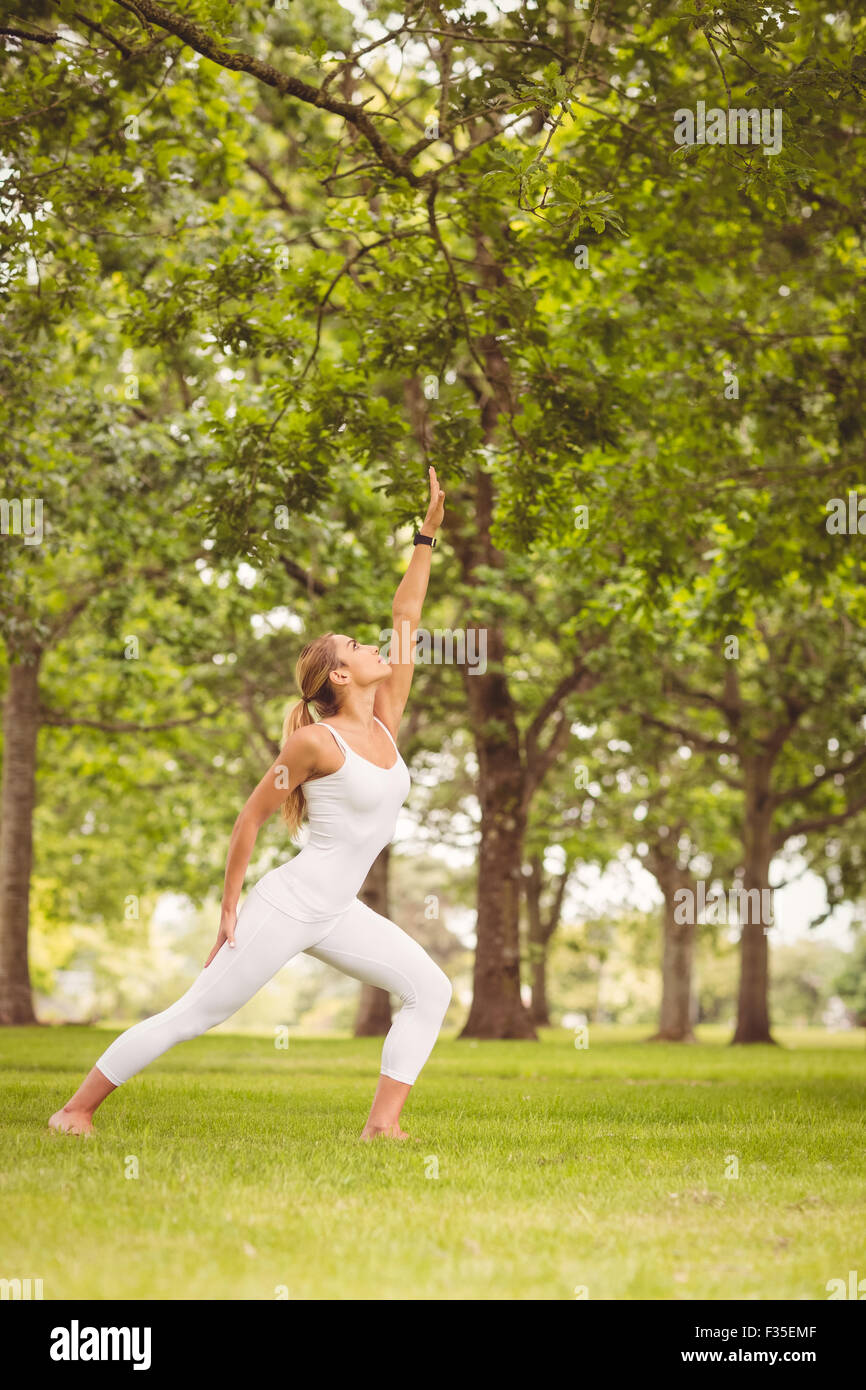 Woman raised hand hi-res stock photography and images - Alamy