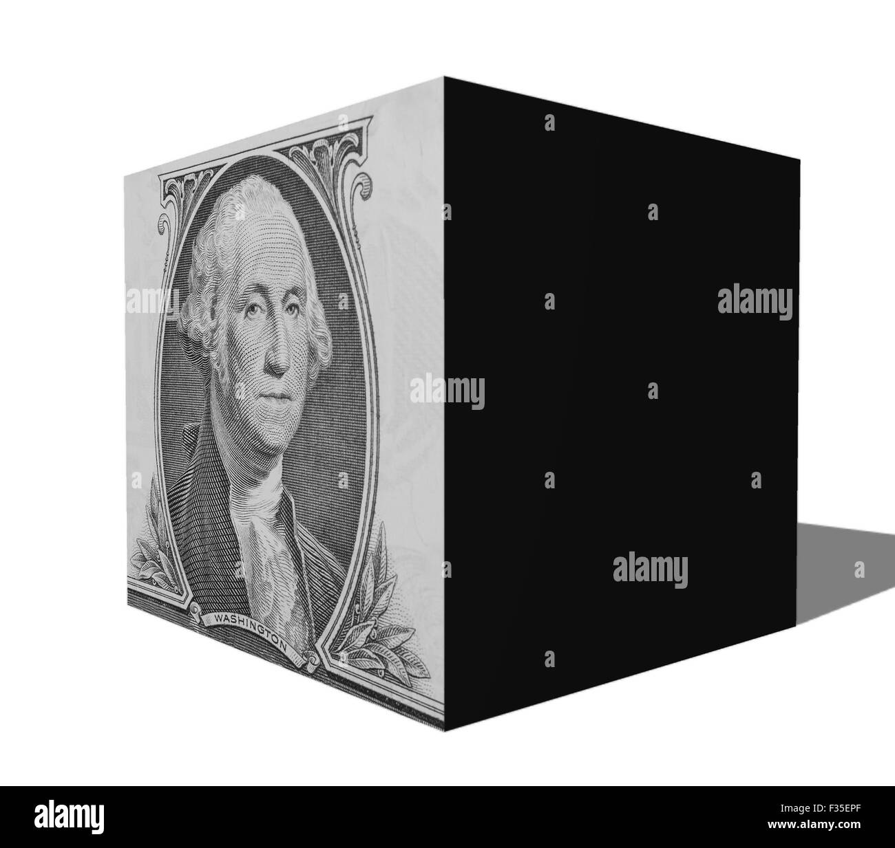 U s president george washington Black and White Stock Photos & Images ...