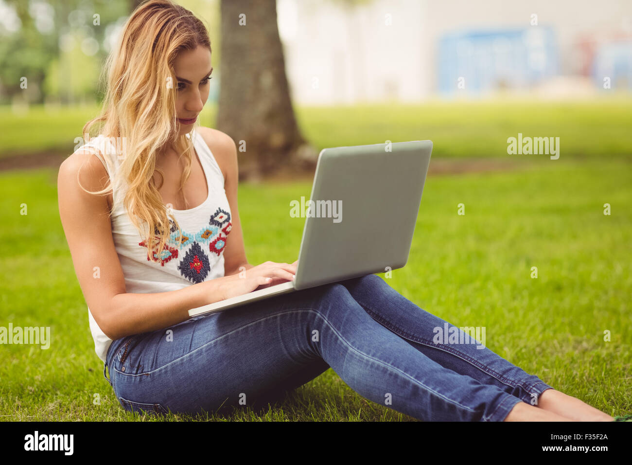 Confident laptop hi-res stock photography and images - Alamy