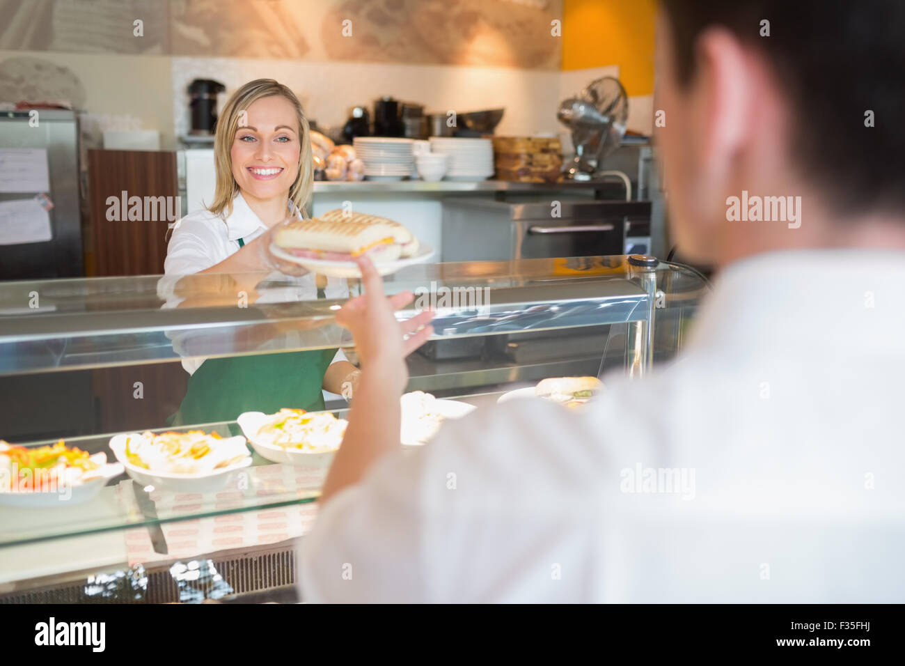 Sandwich shop counter hi-res stock photography and images - Alamy