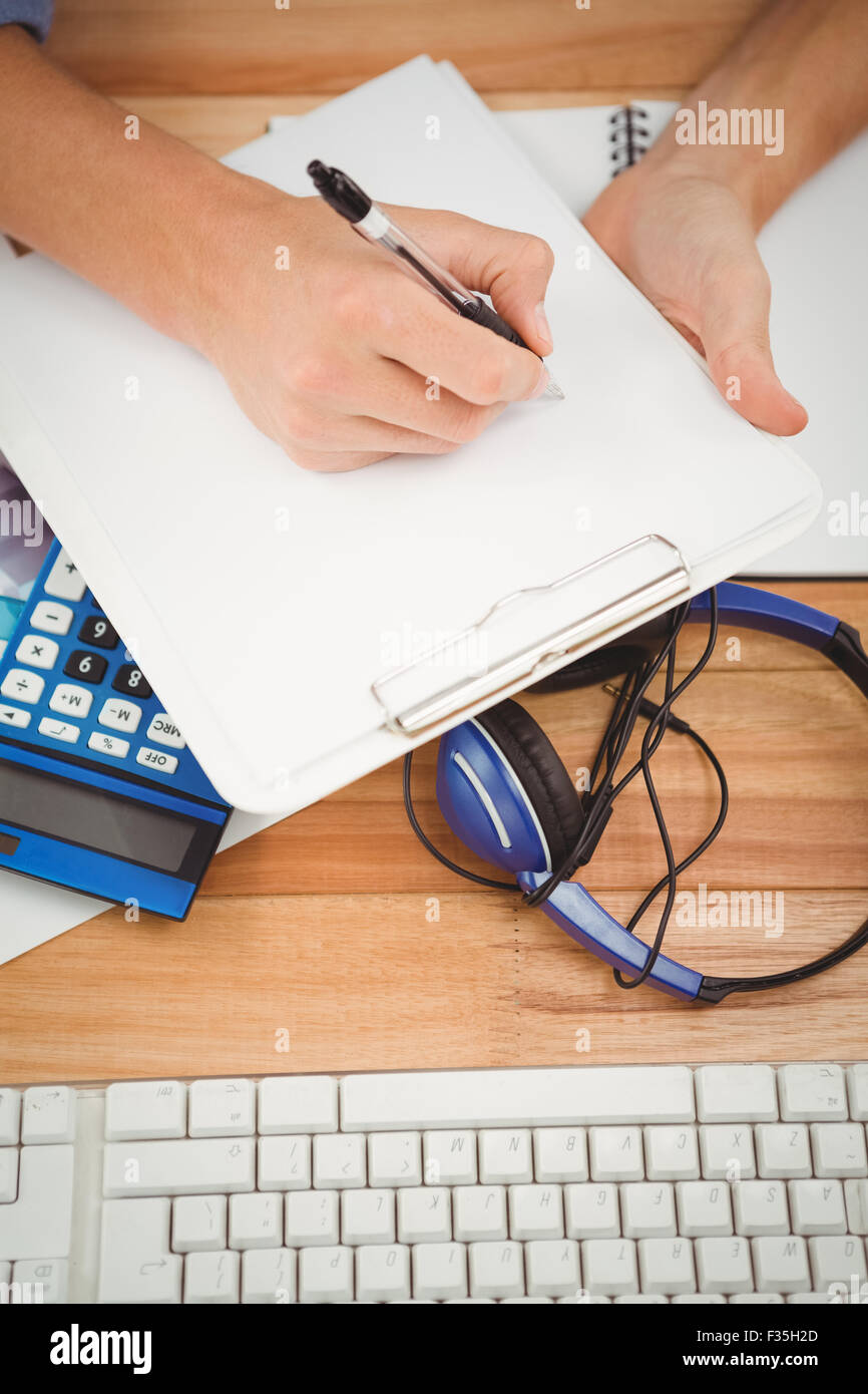 Writing in paper hi-res stock photography and images - Alamy