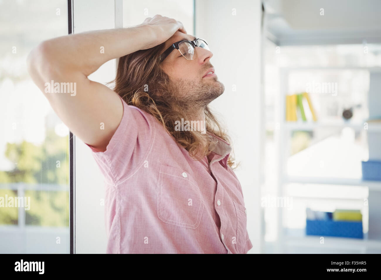 Side view tired exhausted hi-res stock photography and images - Alamy