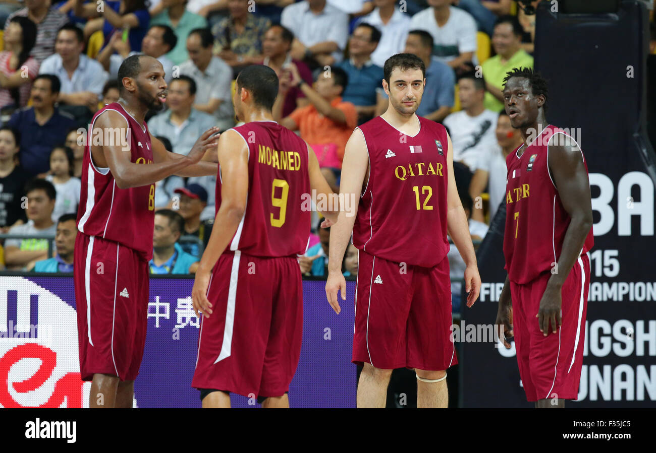 Changsha, China. 29th Sep, 2015. (L-R) Suliman Abdi Khalid, Mohamed ...