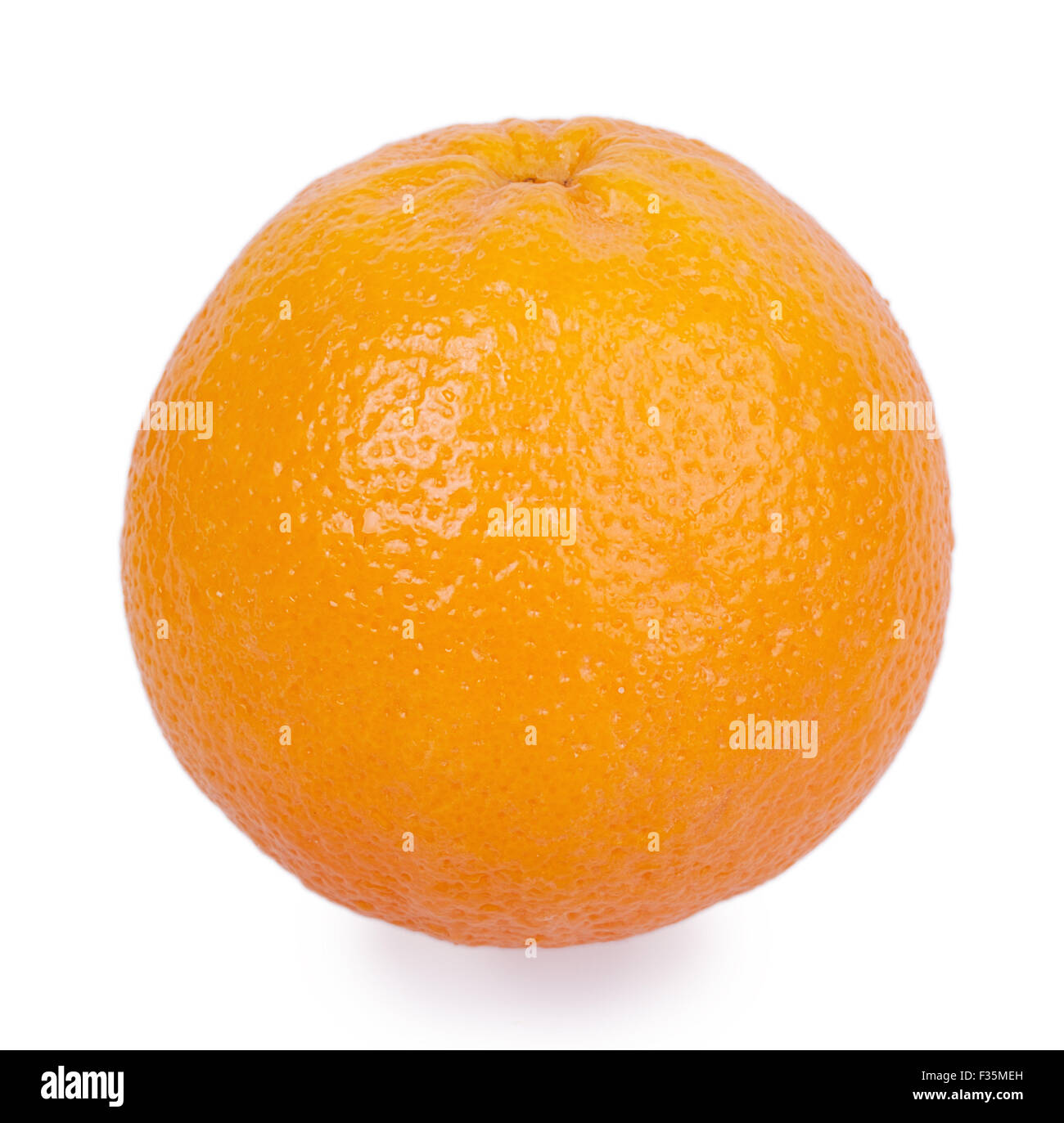 large whole orange isolated on white background Stock Photo - Alamy
