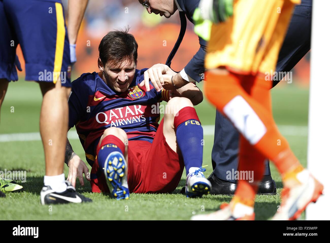 Barcelona, Spain. 26th Sep, 2015. Lionel Messi (Barcelona) Football ...