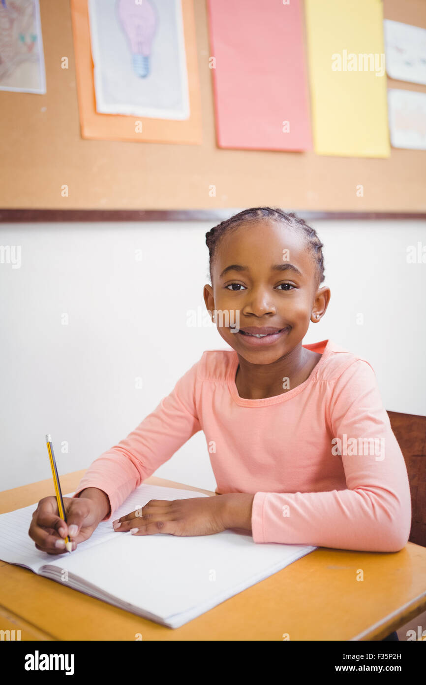 Smiling student looking at camera Stock Photo - Alamy