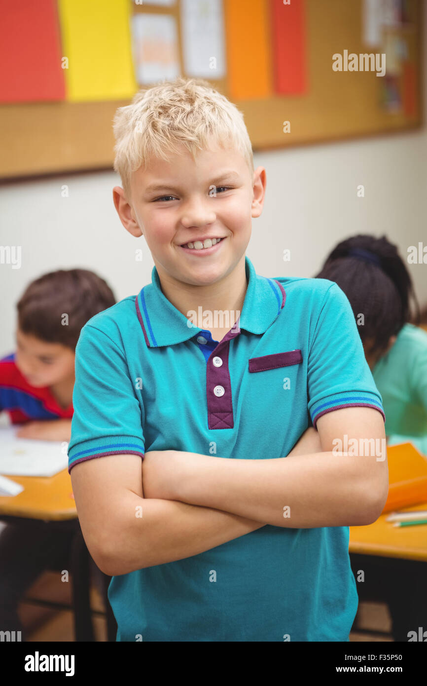 Smiling student looking at camera Stock Photo - Alamy