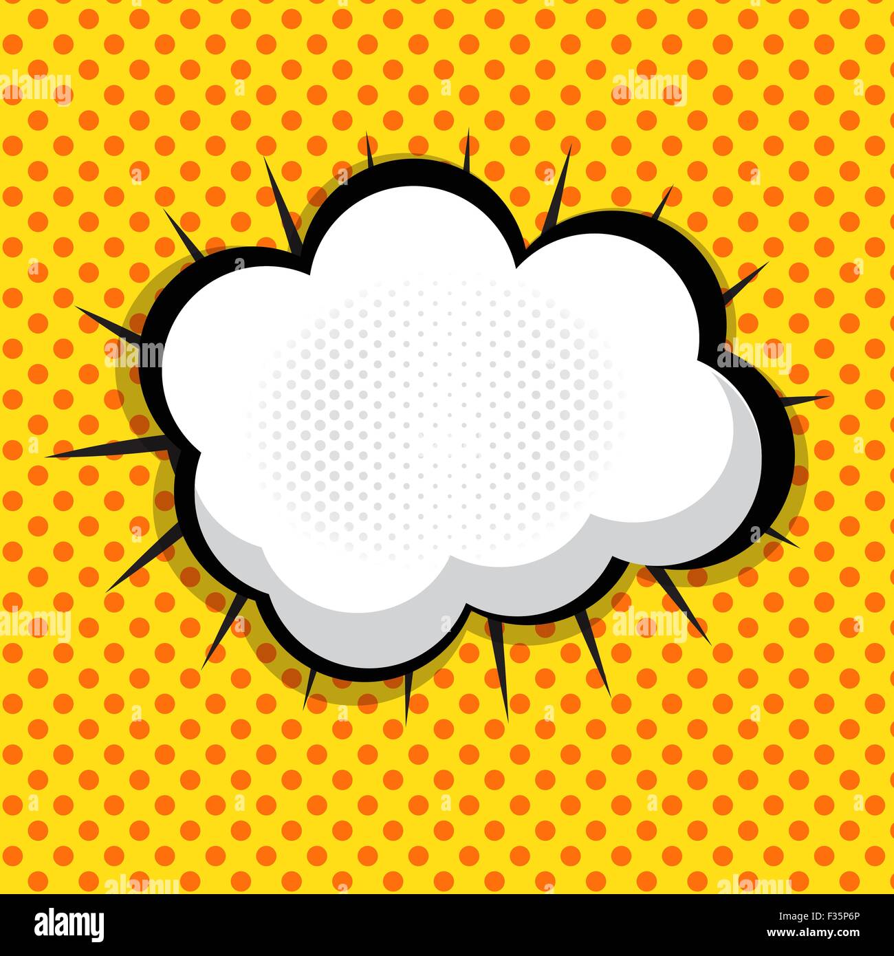 Speech Bubble Pop Art Background Vector Stock Vector Image & Art - Alamy